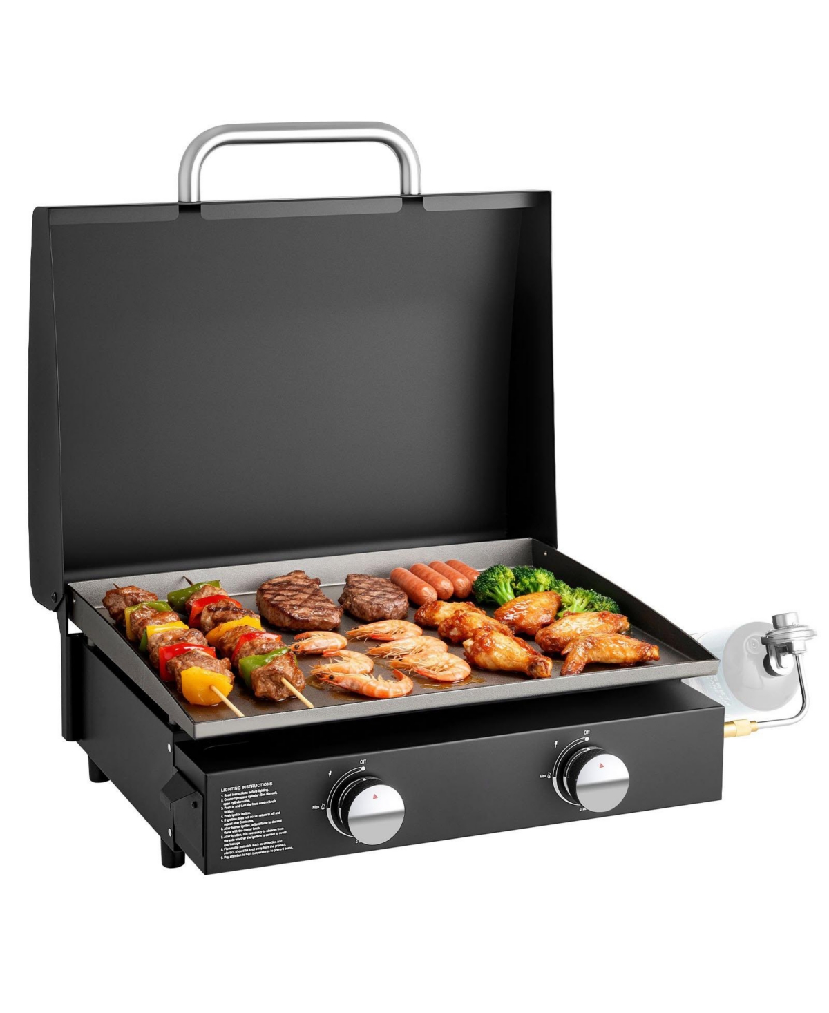 Click here for Cozito Gas Griddle  2-Burner 22 inches Tabletop Pr... prices