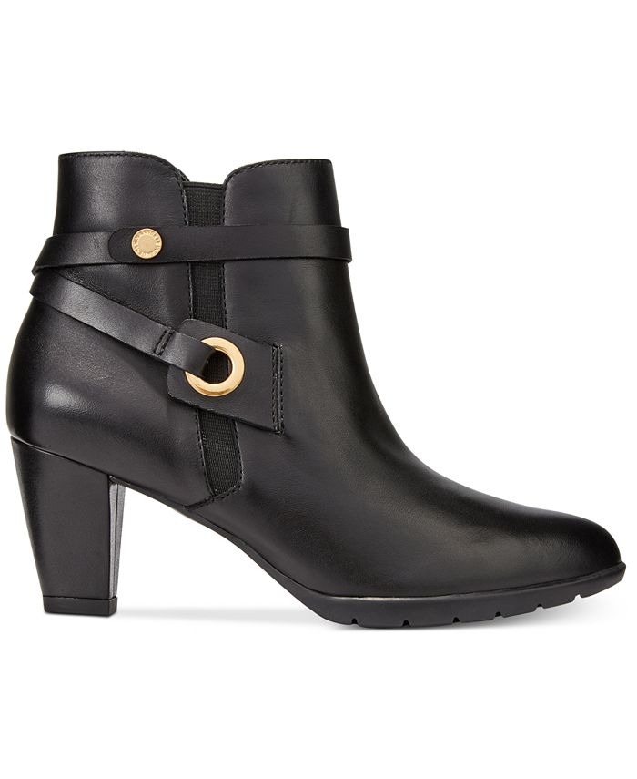 Anne Klein Chelsey Zippered Booties - Macy's