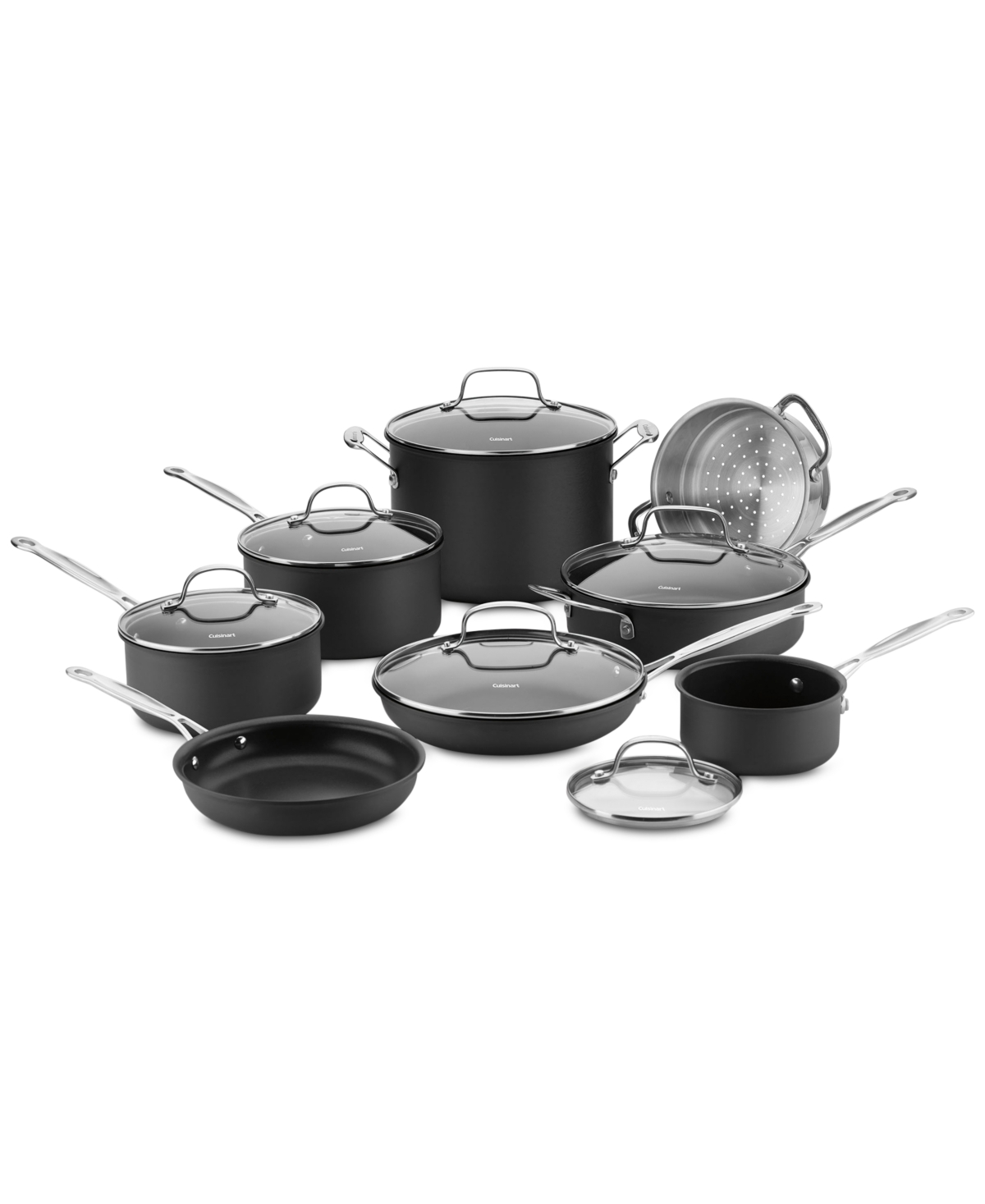 Click here for Cuisinart Chefs Classic Hard-Anodized 14-Pc. Cookw... prices