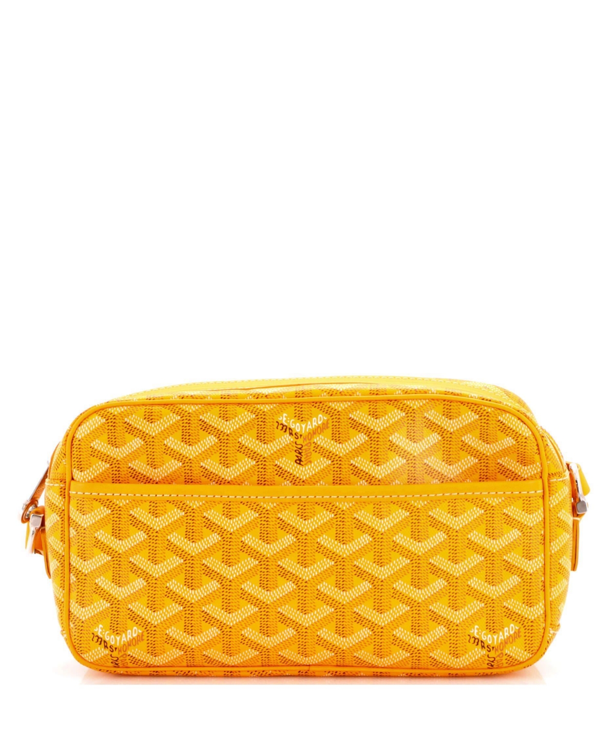 Click here for Pre-Owned Goyard Cap Vert Bag Coated Canvas - Oran... prices