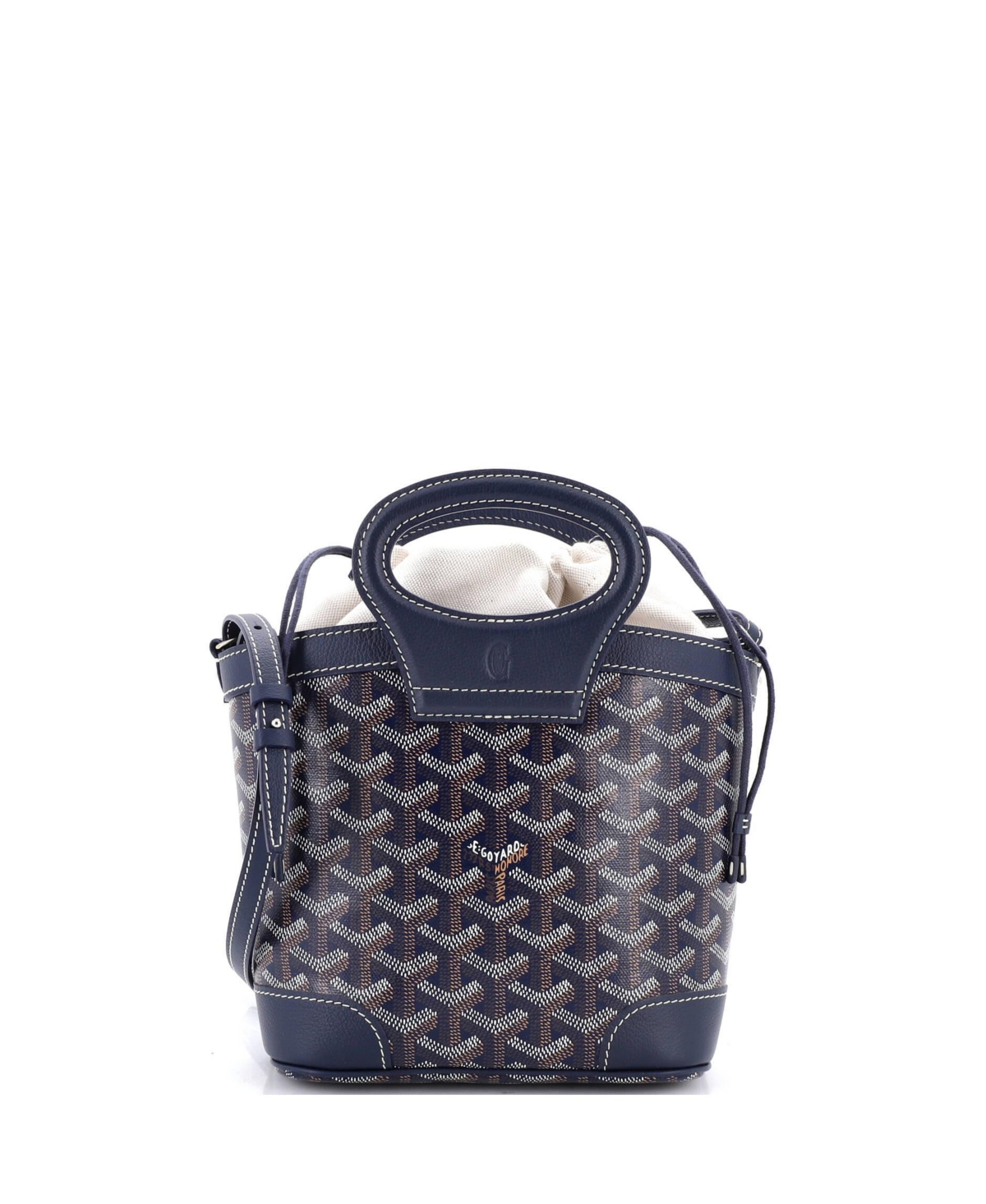 Click here for Pre-Owned Goyard Mini Beluga Bag Coated Canvas - B... prices