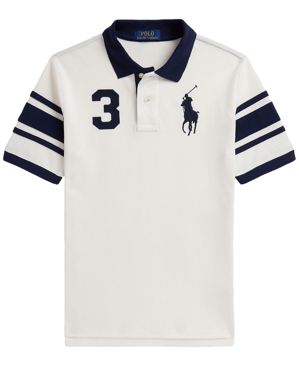Click here for Polo Ralph Lauren Boys 8-20 Big Pony Cotton Mesh P... prices