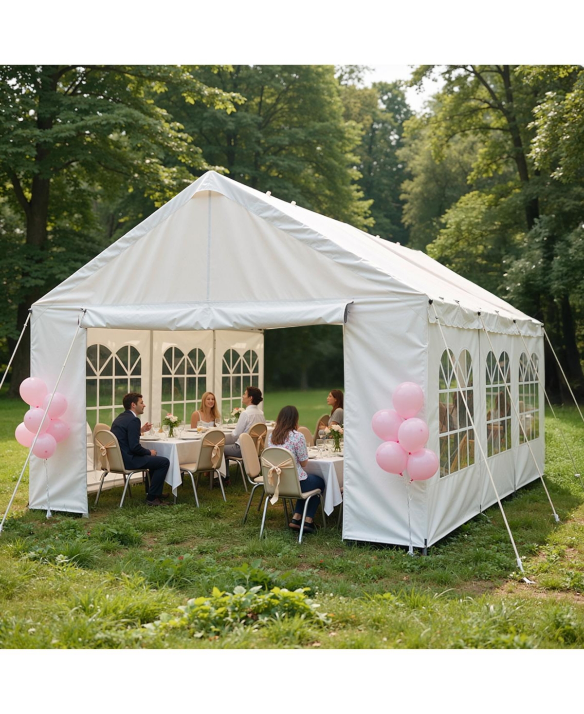 Click here for Streamdale Furniture 10x20 Carport Canopy Tent wit... prices