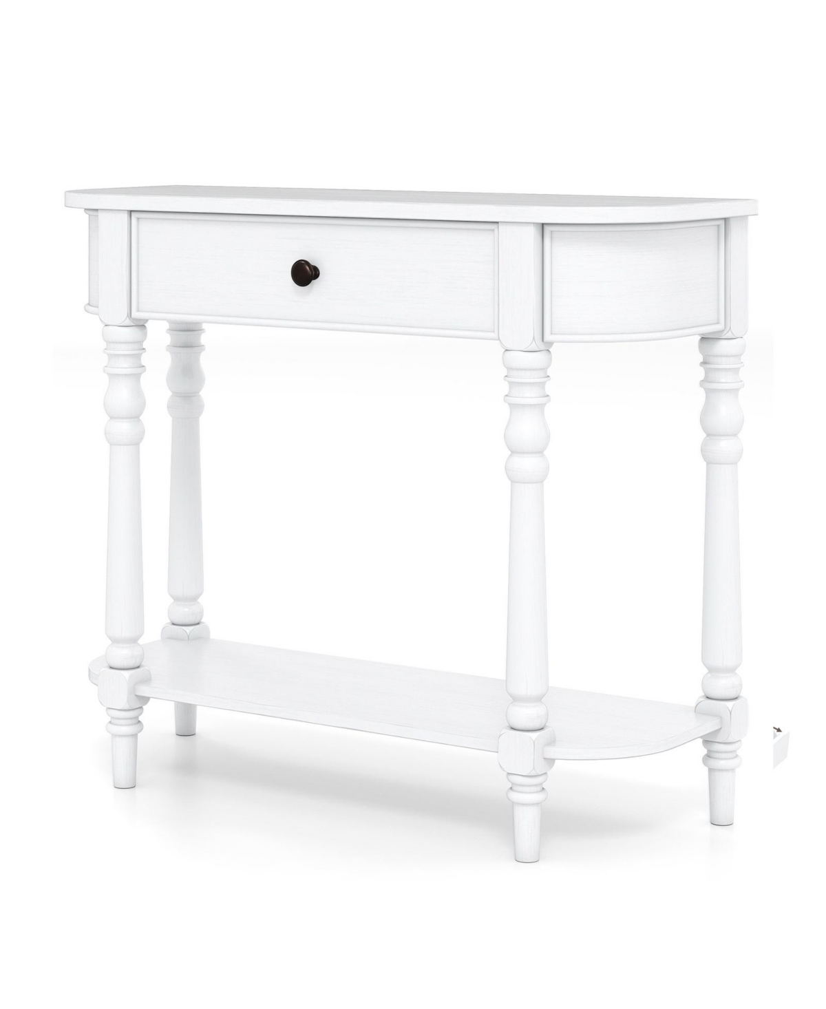 Click here for Slickblue 2-Tier Wooden Entryway Console Table for... prices