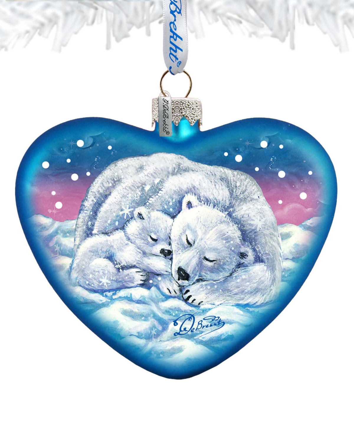 Click here for G.DeBrekht Motherly Love Bears Holiday Ornament -... prices