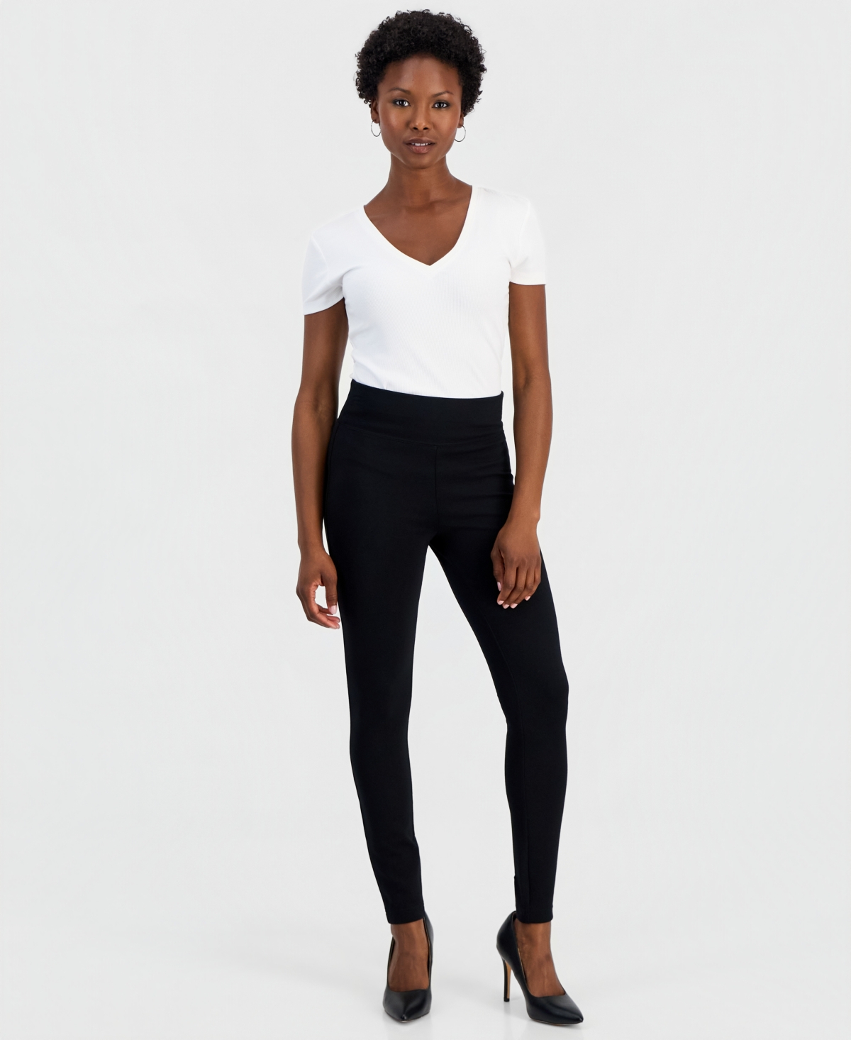 Click here for I.n.c. International Concepts Petite High-Rise Pul... prices