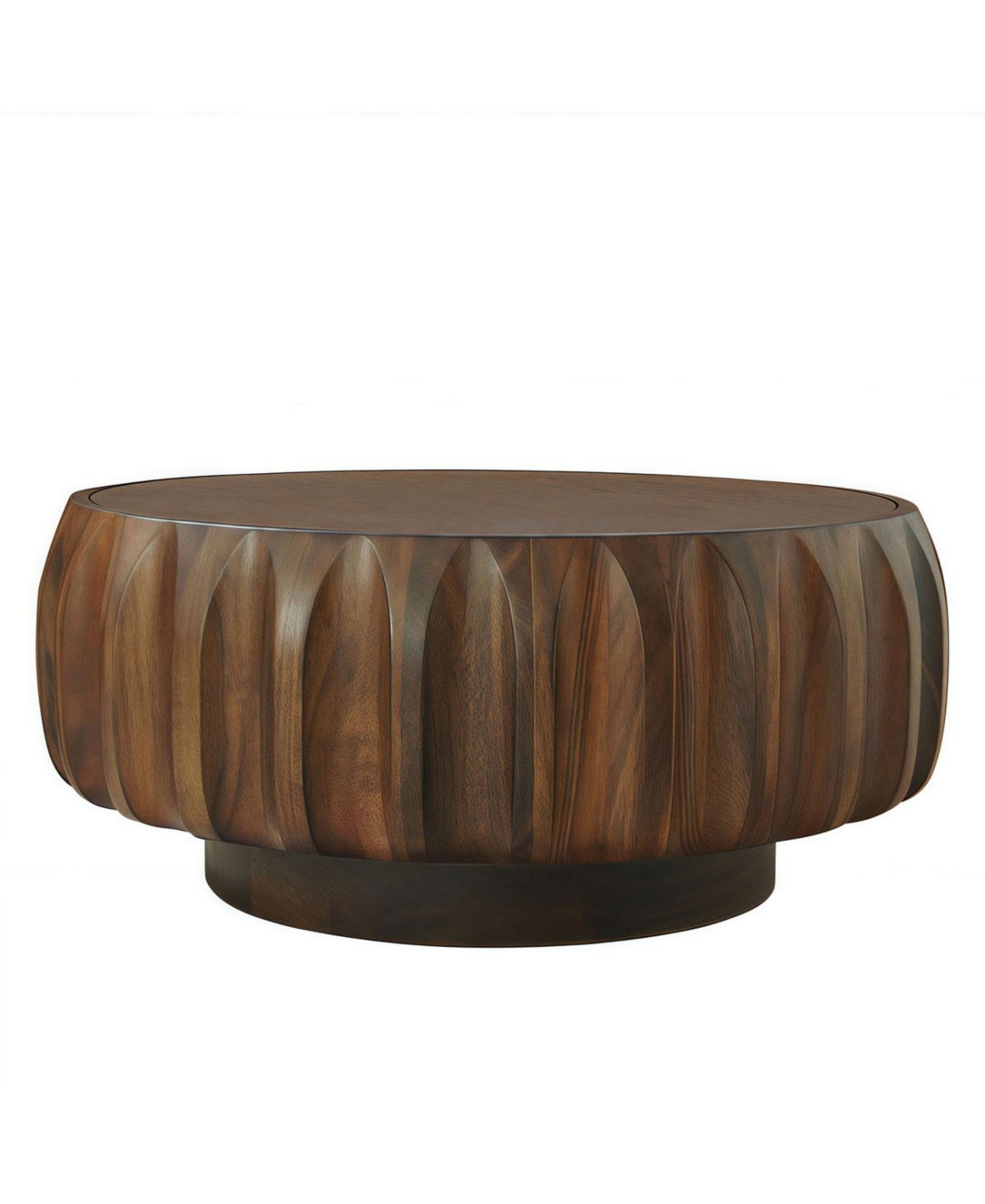 Click here for Streamdale Furniture Round Solid Wood Carved Coffe... prices