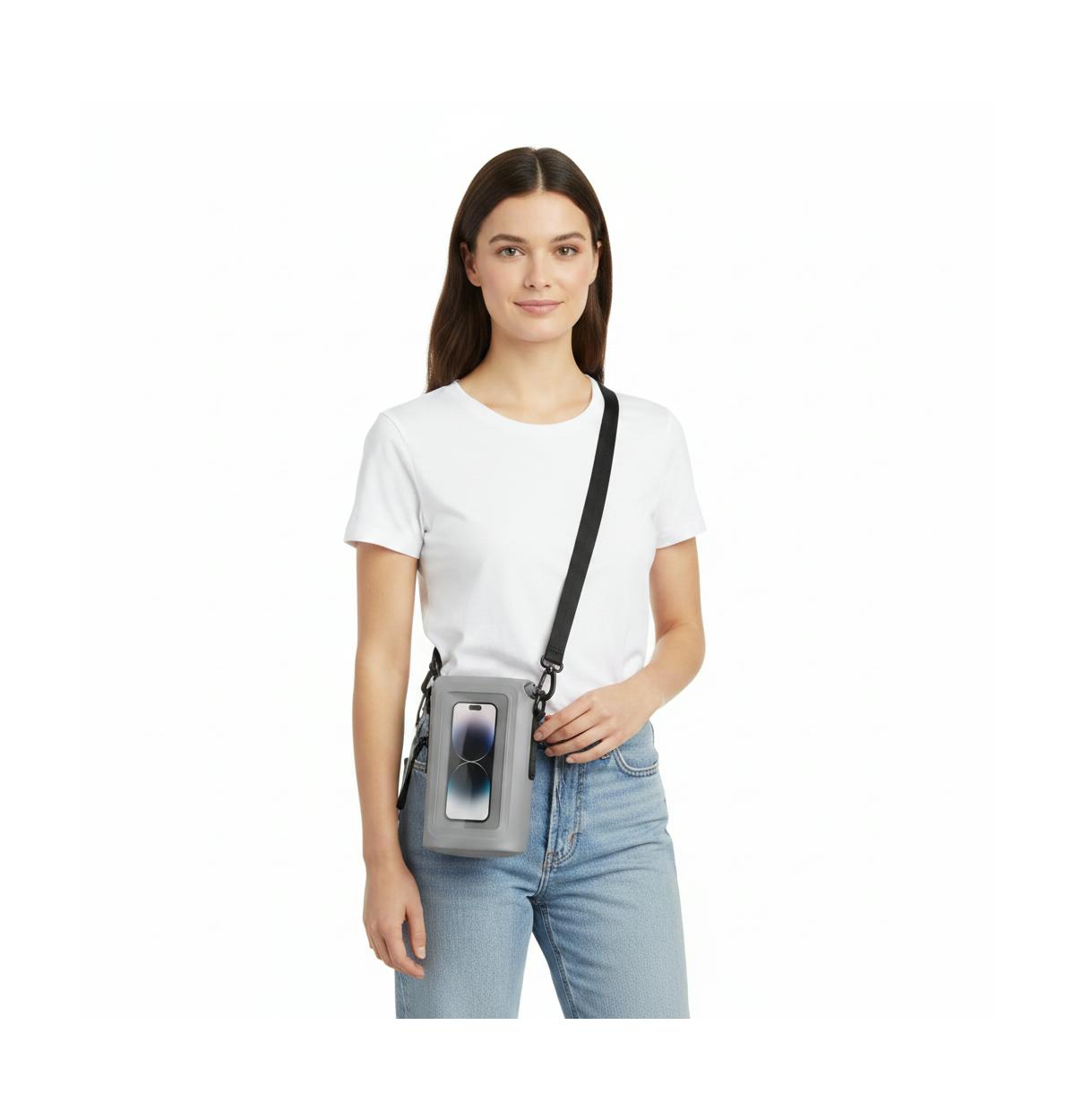 Click here for Seamless Outdoors DriftTote Crossbody Dry Bag - Gr... prices