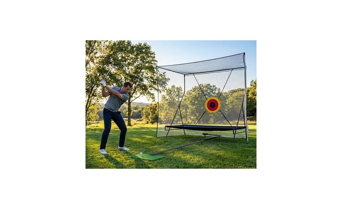 Click here for Xo 10x8FT Golf Hitting Net with 11FT Ball Return... prices