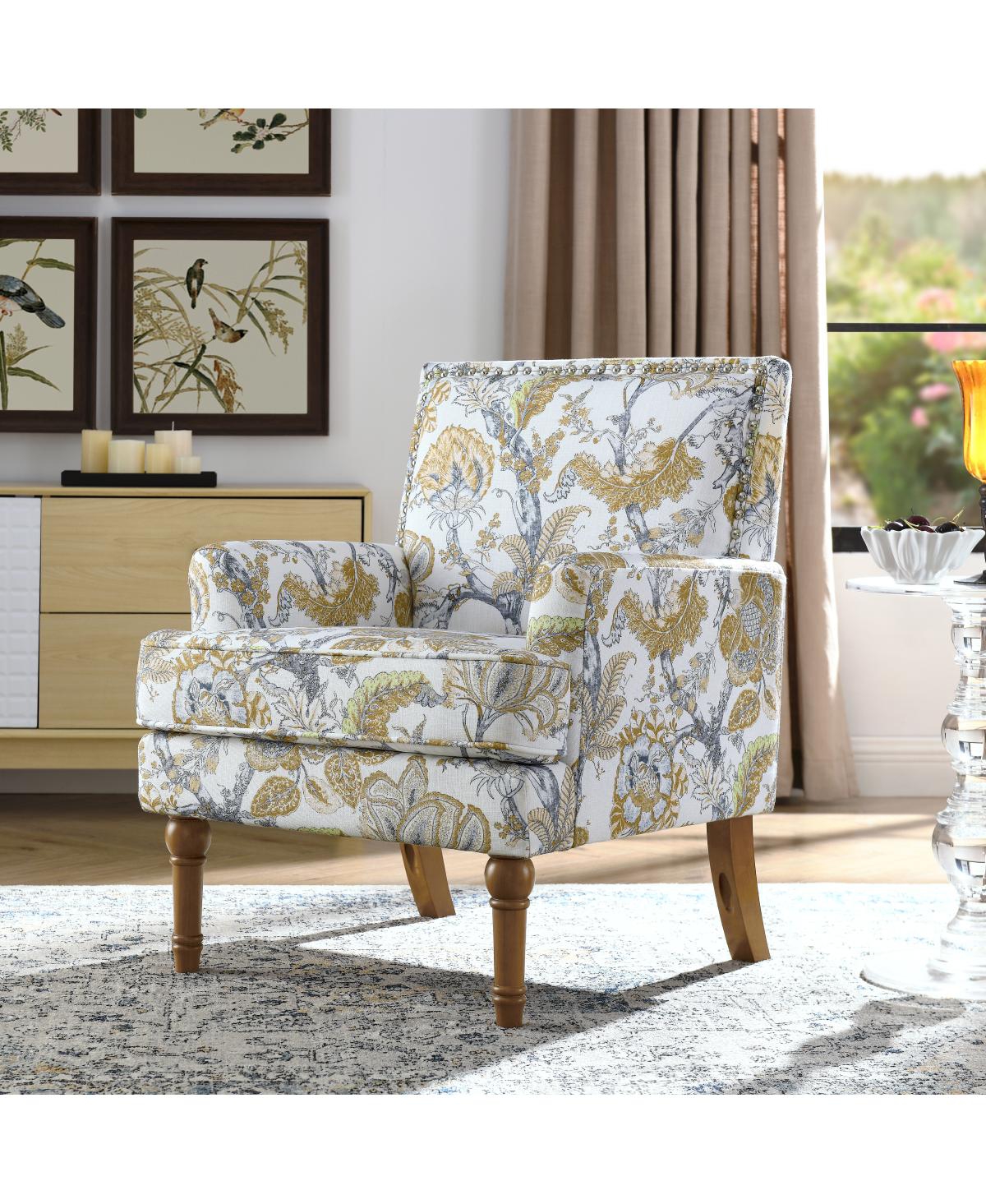 Click here for Streamdale Furniture Floral Upholstered Armchair w... prices