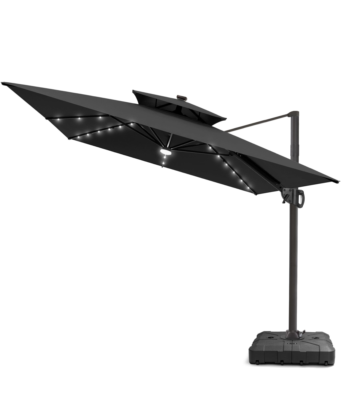Click here for Pellebant Outdoor Patio 9x11 Ft Aluminum Double Ca... prices