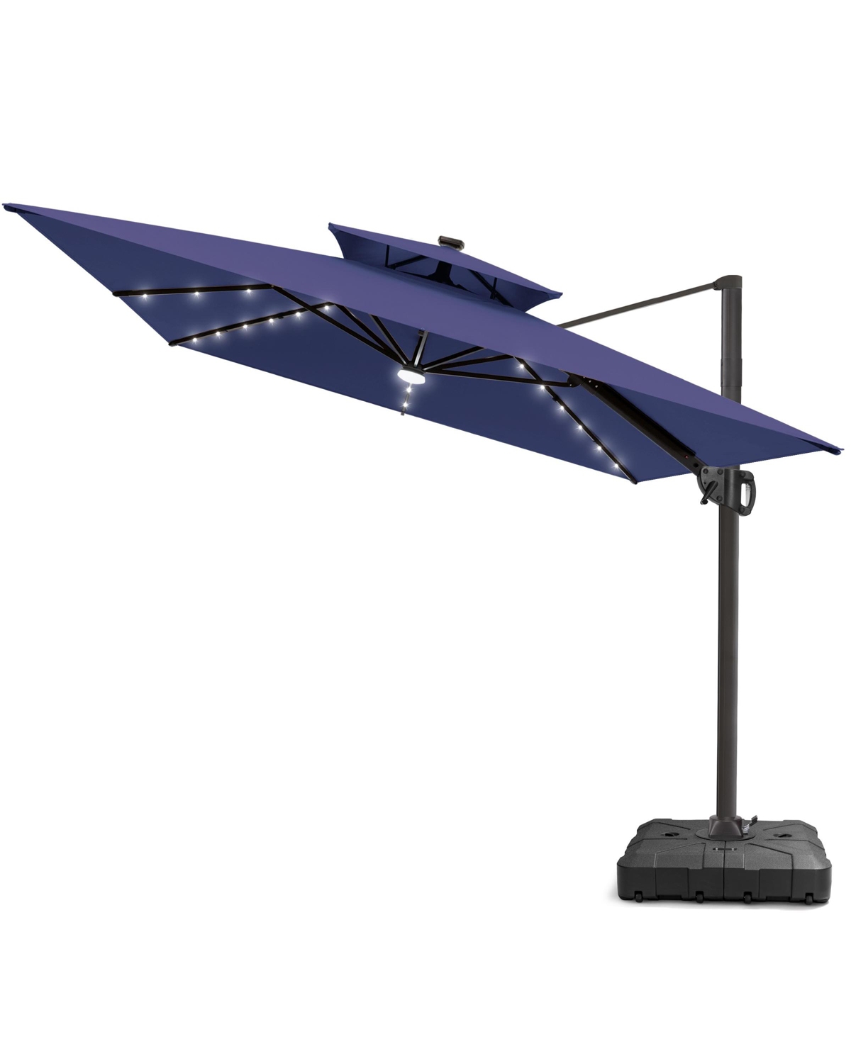 Click here for Pellebant Outdoor Patio 9x11 Ft Aluminum Double Ca... prices