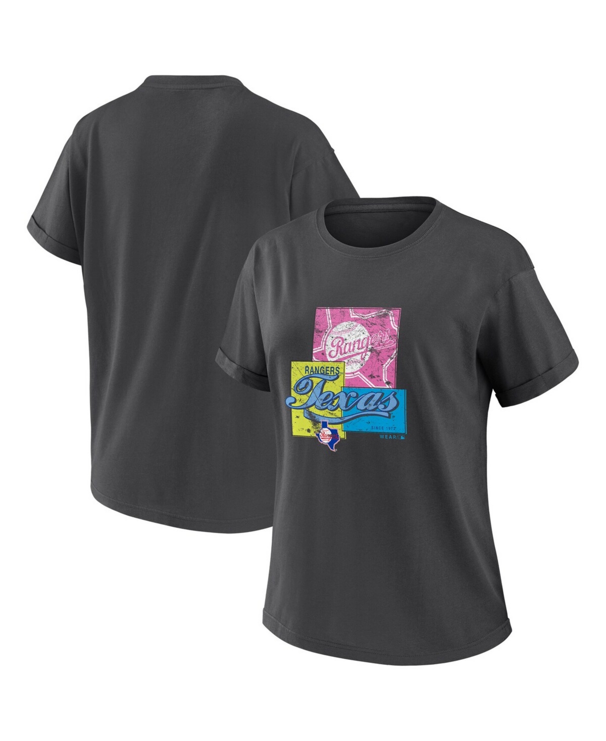 Click here for Wear by Erin Andrews Womens Charcoal Texas Rangers... prices