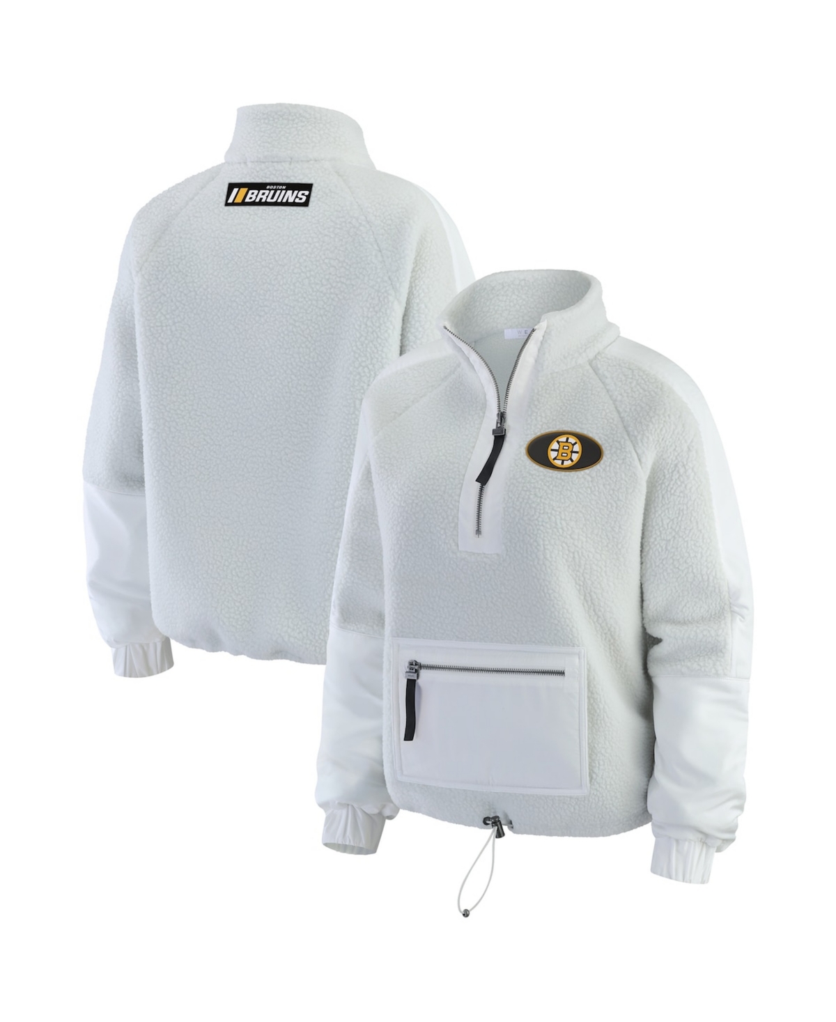 Click here for Wear by Erin Andrews Womens Gray Boston Bruins Pol... prices