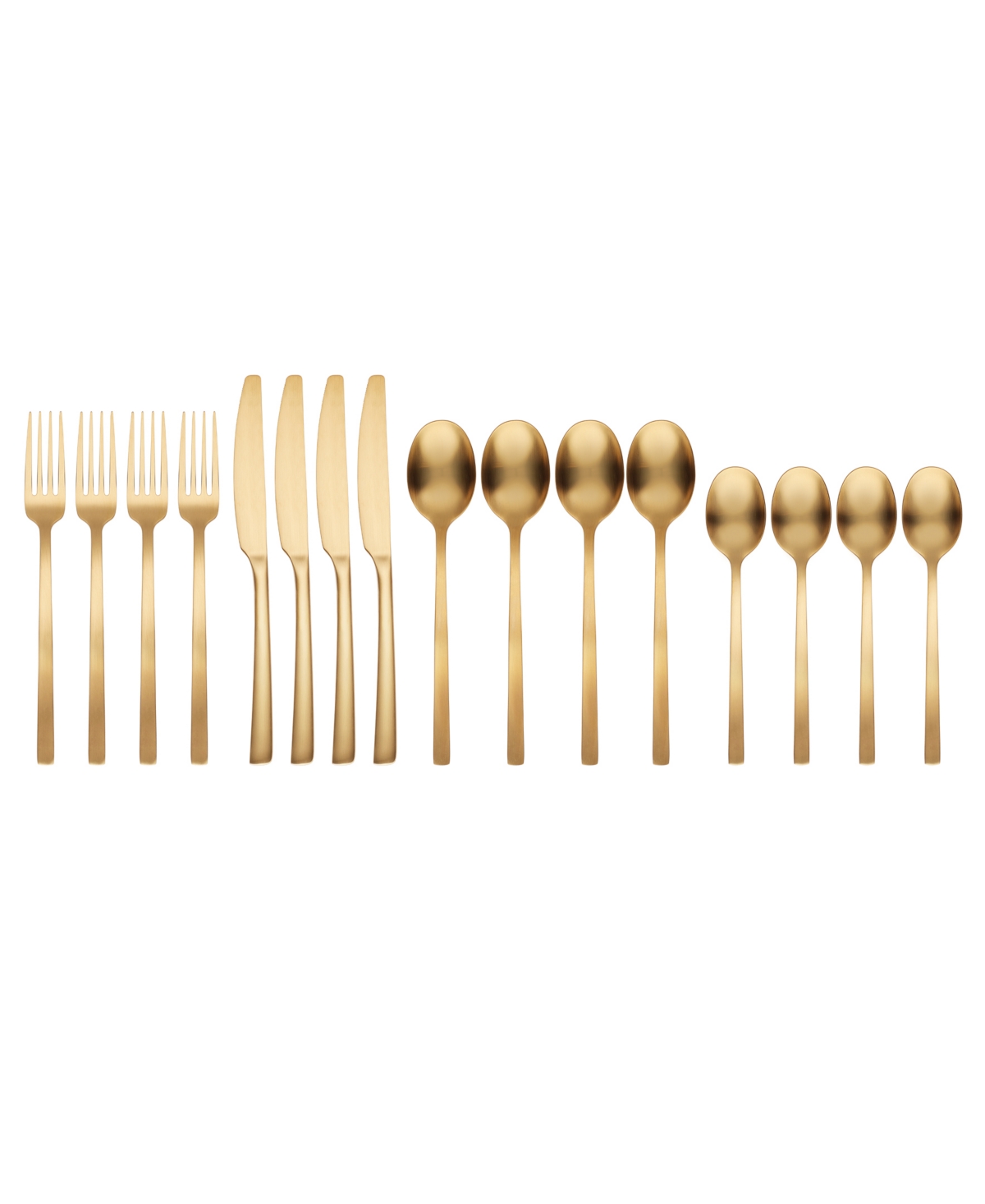 Click here for Cambridge Silversmiths Beacon Gold Satin 16-Piece... prices