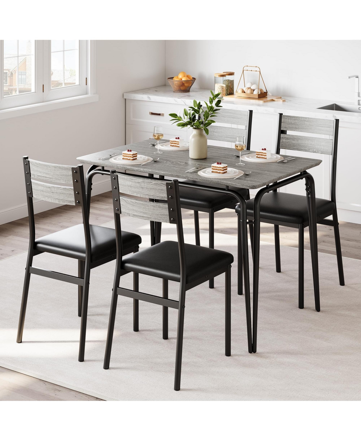 Click here for gaomon Dining Table for 2  Small Table and Chairs... prices
