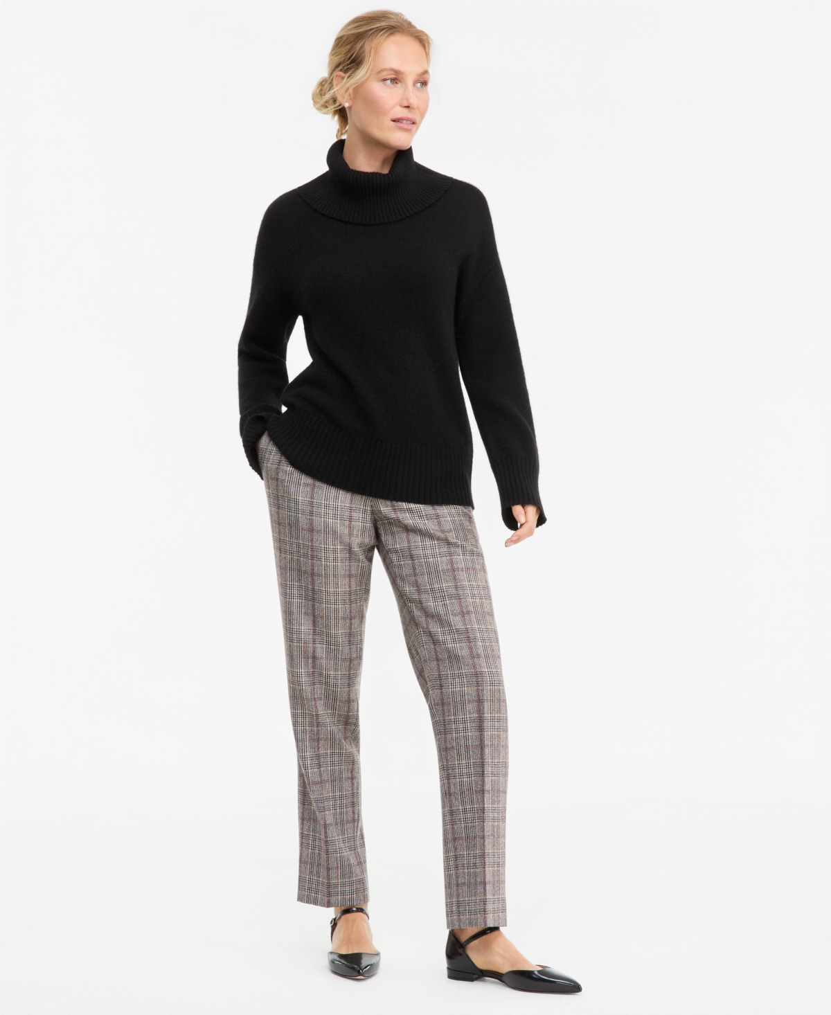 Click here for Charter Club Womens 100 Cashmere Relaxed Turtlenec... prices