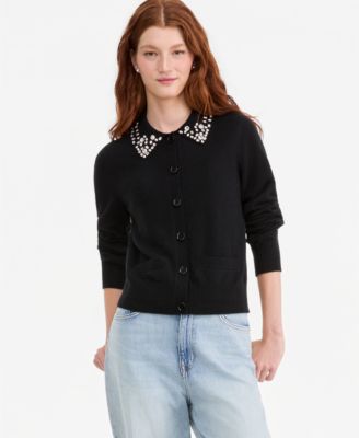 Click here for Charter Club Womens 100 Cashmere High Rib Embellis... prices