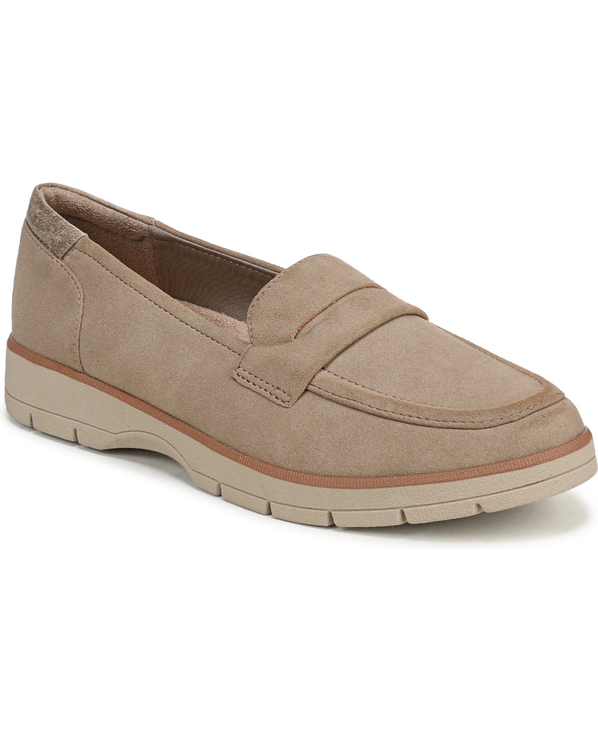 Click here for Dr. Scholls Womens Nice Day Lug Sole Loafers - Tau... prices