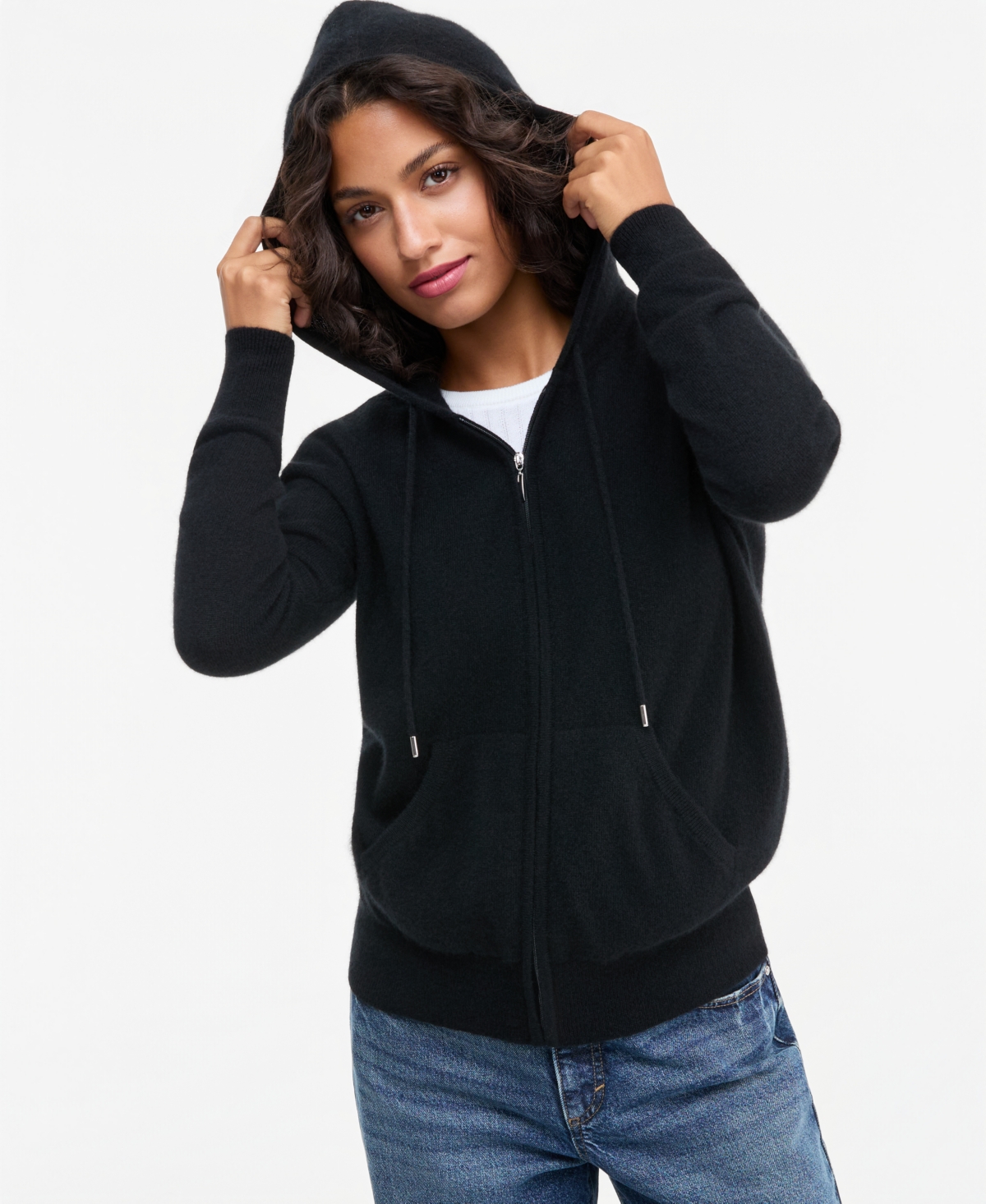 Click here for Charter Club Petite Cashmere Long-Sleeve Zip-Front... prices