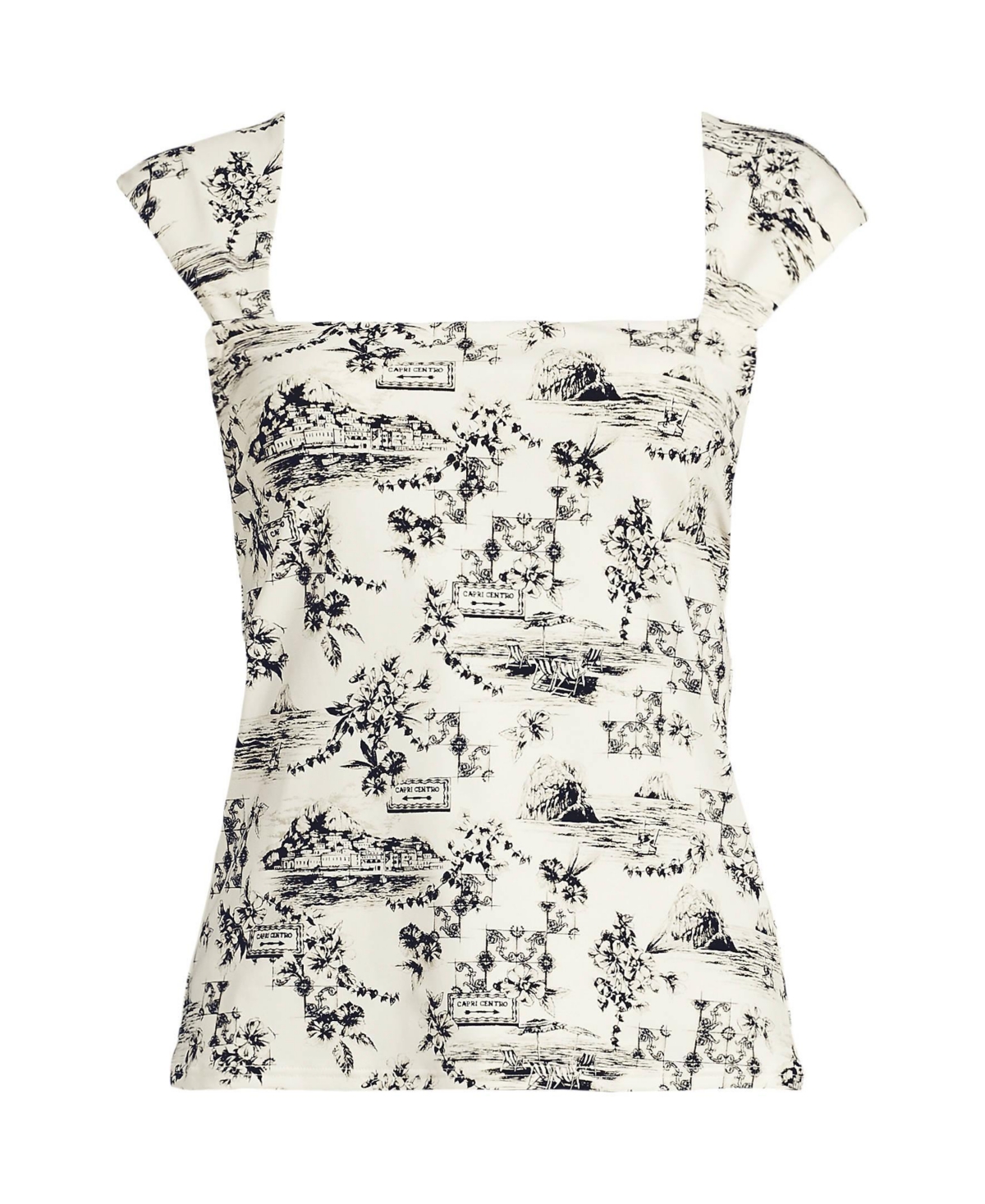 Click here for Lands End Plus Size Square Neck Underwire Tankini... prices