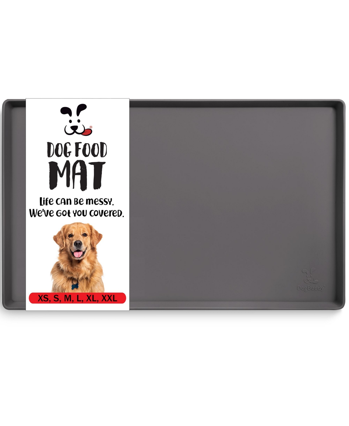 Click here for DogBuddy Dog Food Mat/ Pet Placemat - Shadow prices
