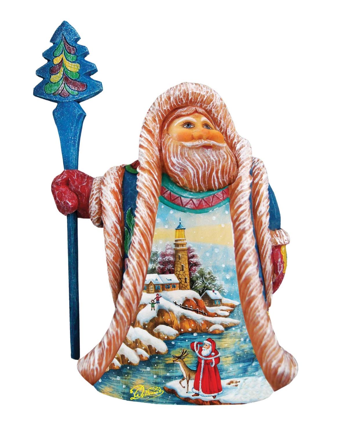 Click here for G.DeBrekht Light House Holidays Regal Santa Limite... prices