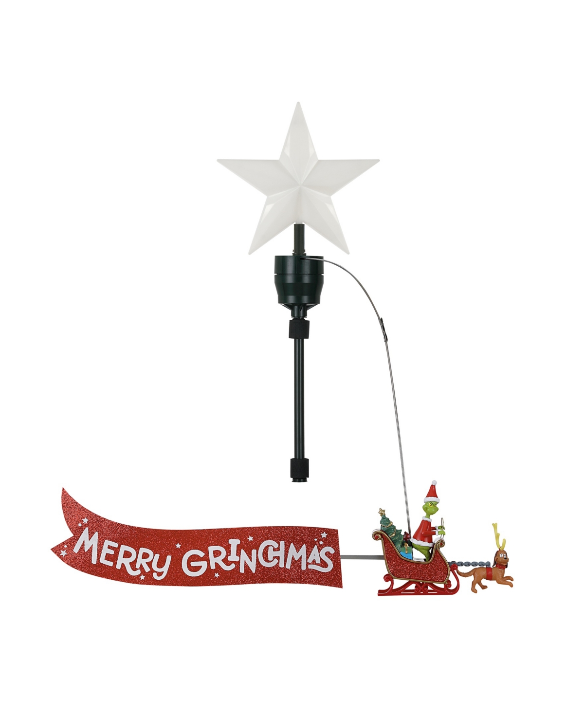 Click here for Mr. Christmas 20.5 Animated Grinch Tree Topper prices