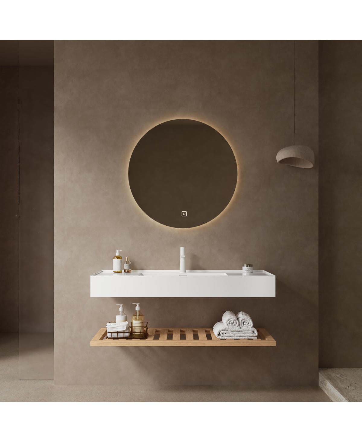Click here for Sillysis Floating Bathroom Vanity with Acrylic Int... prices