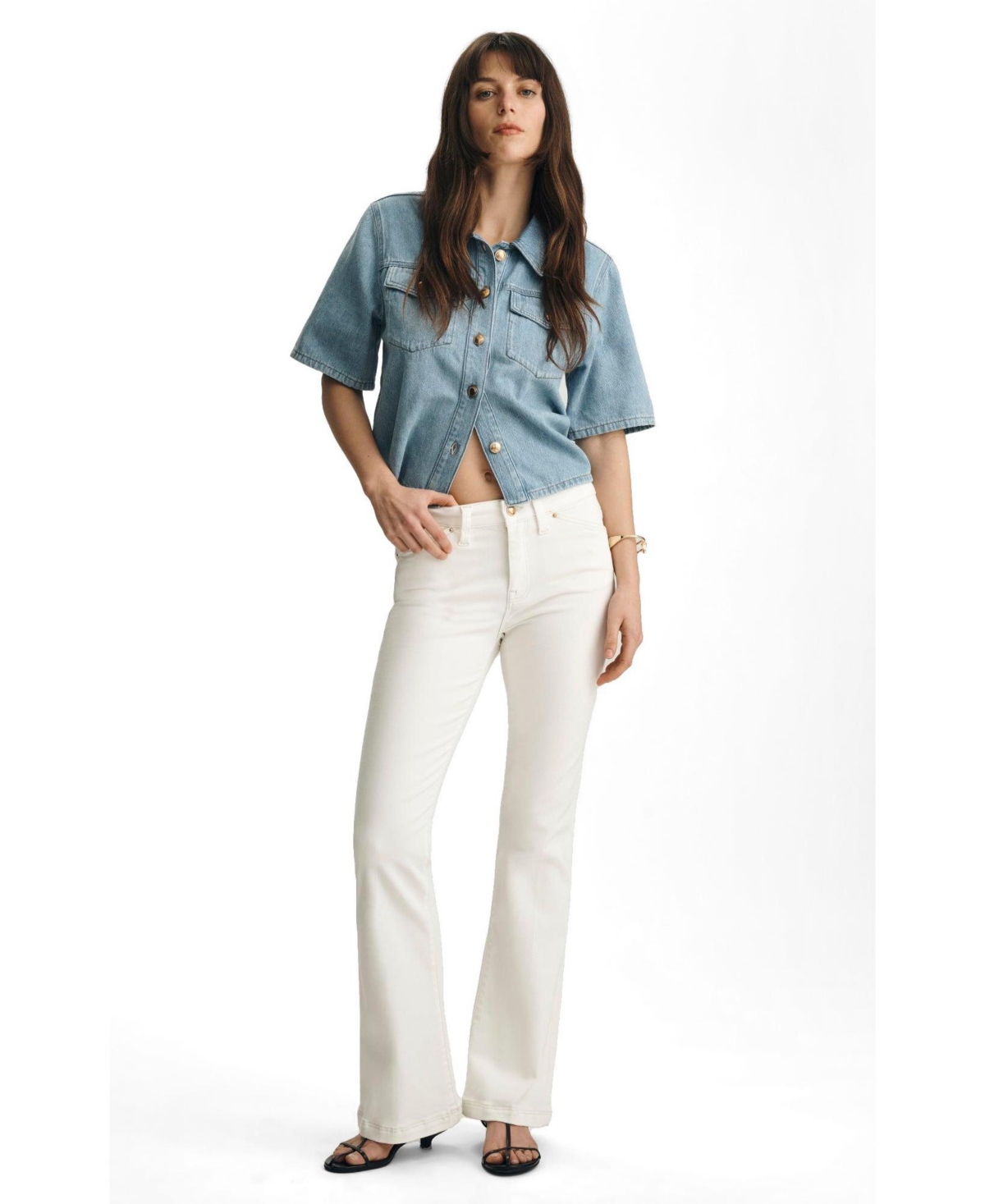 Click here for Mavi Jeans Womens Sydney High Rise Flare In Jeans... prices
