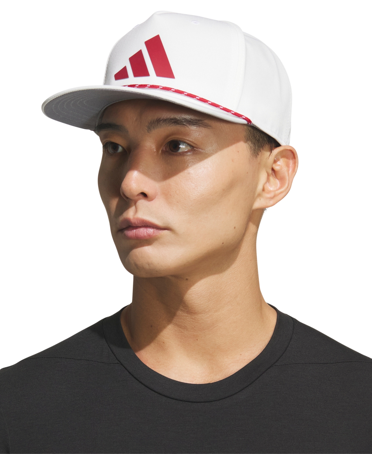 Click here for adidas Mens Lightweight Adjustable Hat - White/Mar... prices