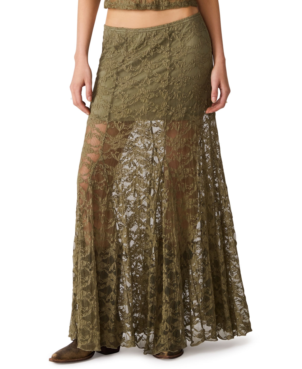Click here for Steve Madden Womens Ankle Boho Mirabel Skirt - Mou... prices