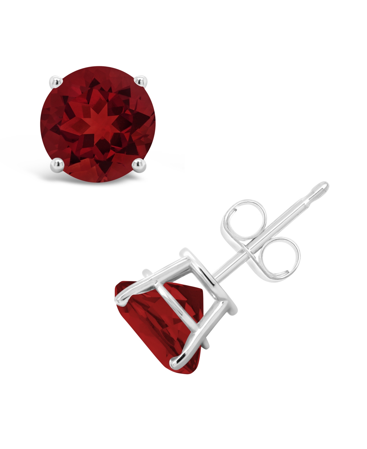 Click here for Garnet (3-1/5 ct. t.w.) Stud Earrings in Sterling... prices