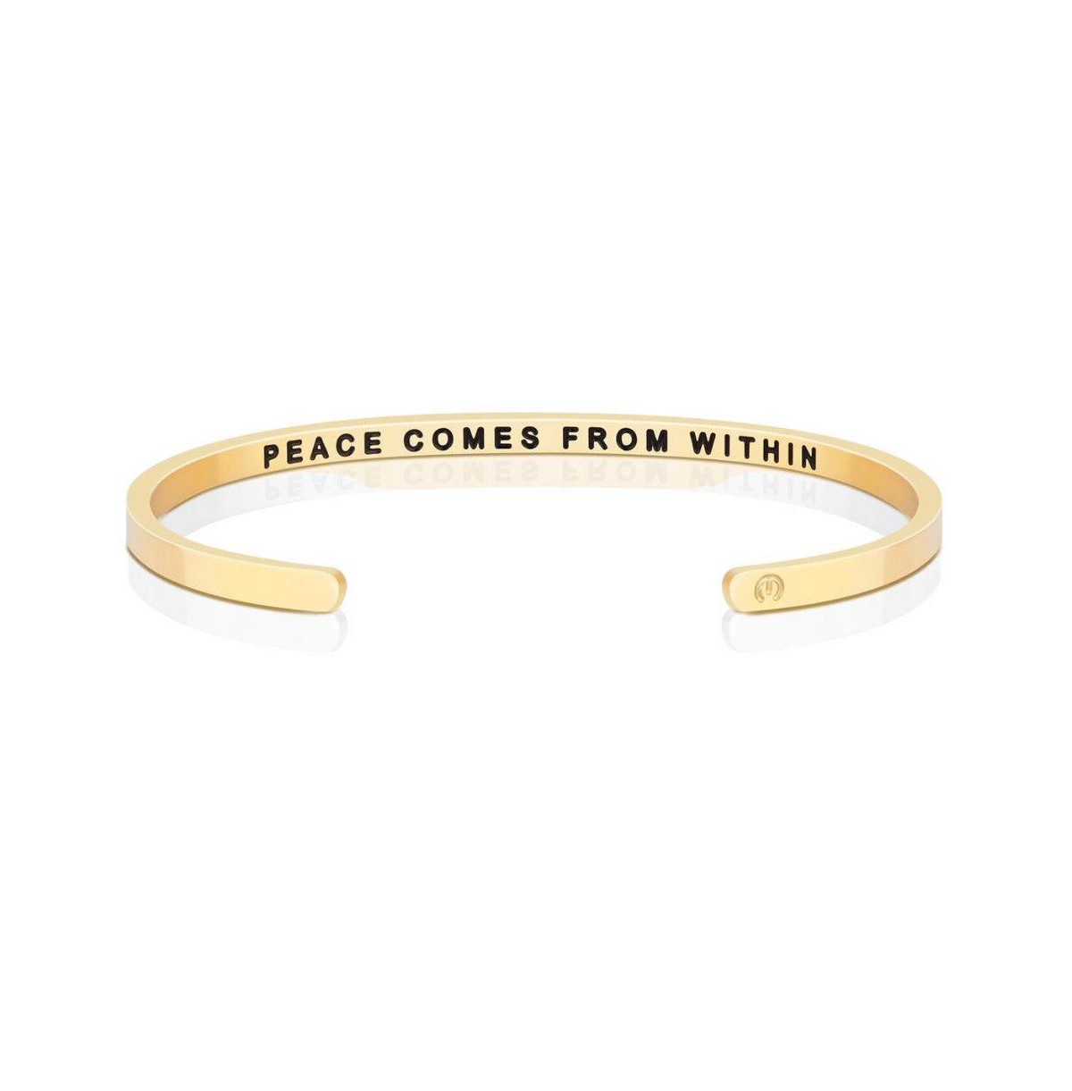 Click here for Mantra Peace Comes From Within Bracelet - Inside -... prices