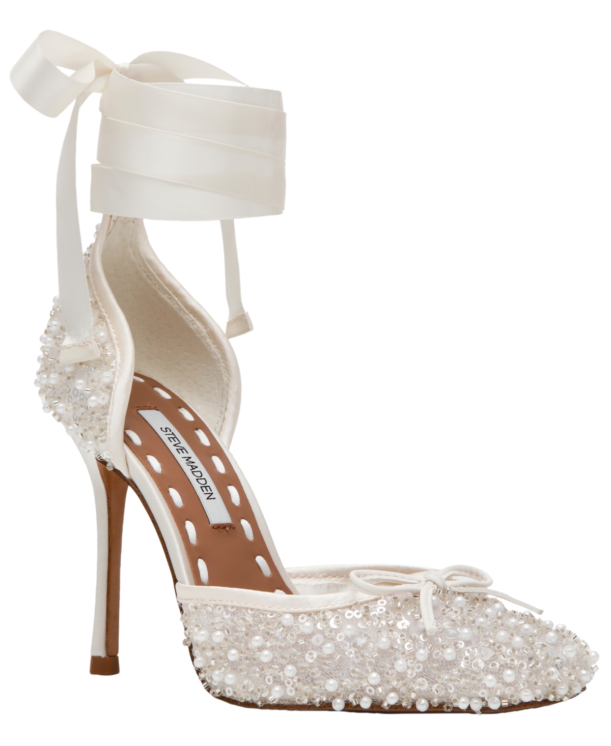 Click here for Steve Madden Womens Larina-r Lace-Up High-Heel Bal... prices