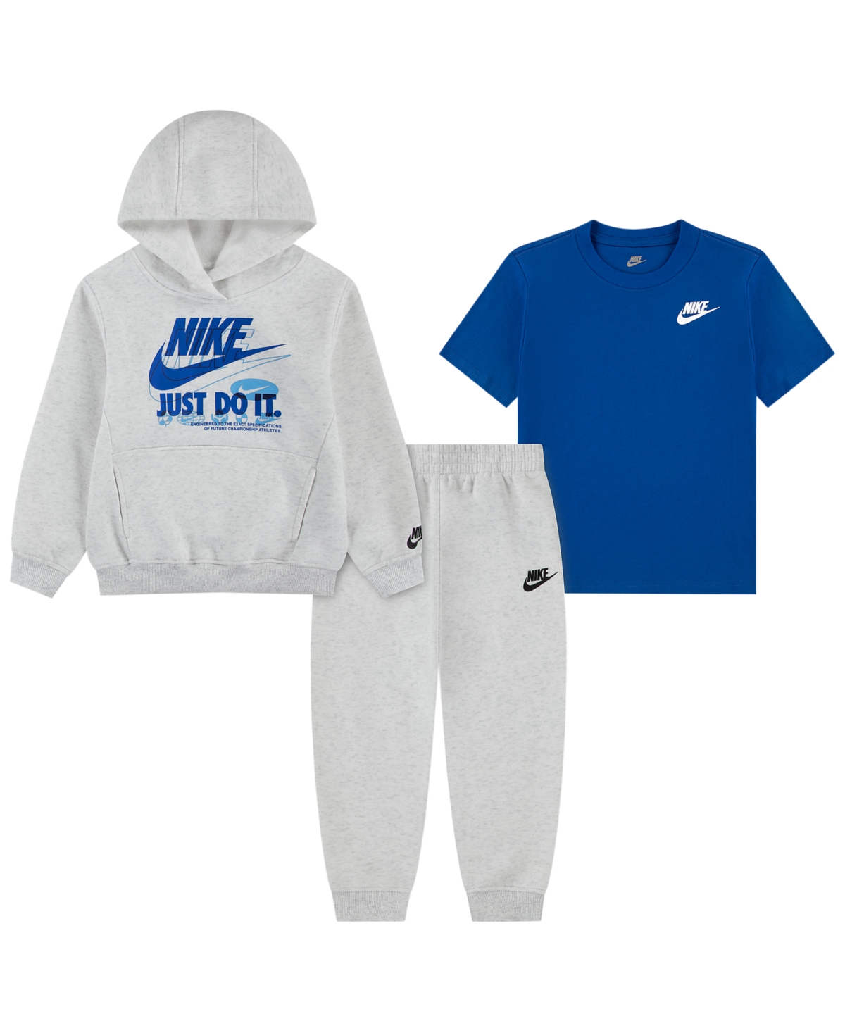 Click here for Nike Boys 4-7 Sport T-Shirt  Hoodie and Joggers  3... prices