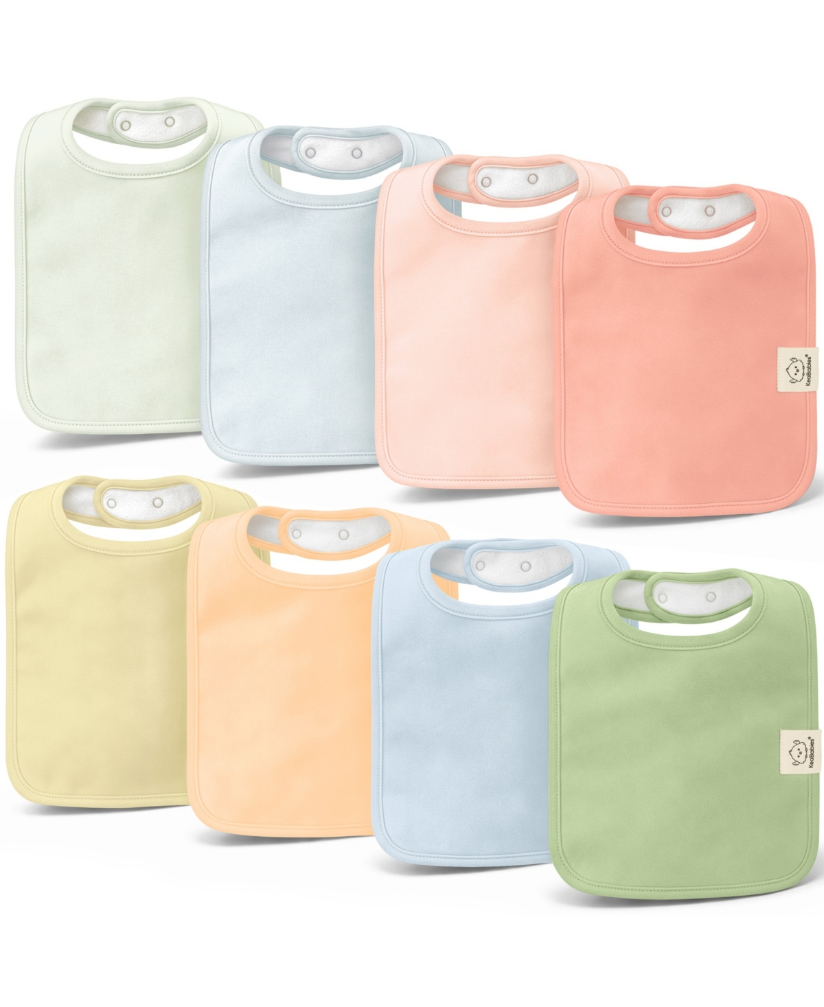 Click here for KeaBabies 8-Pack Coast Baby Bibs for Boy  Girl  Dr... prices