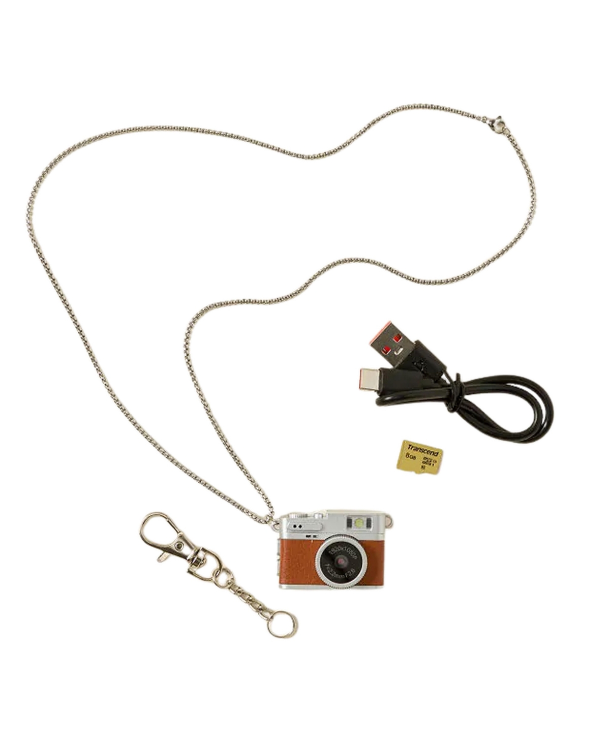 Click here for Uncommon Goods Wearable Retro Mini Camera - Brown prices