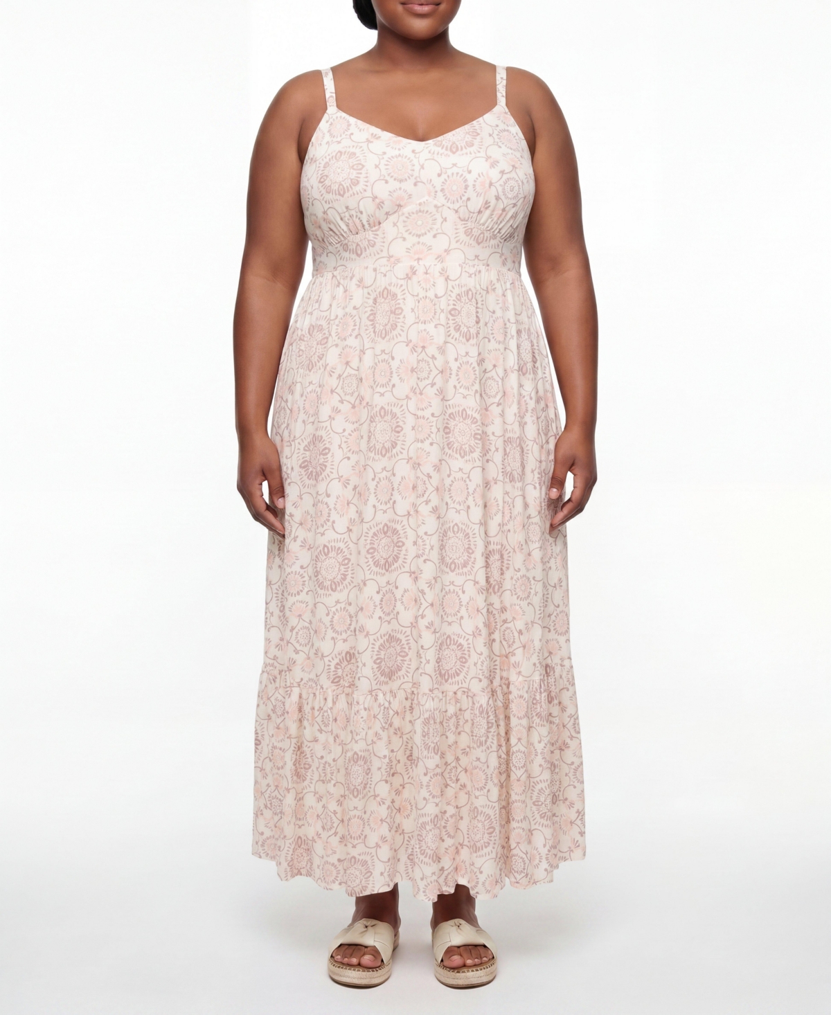 Click here for Torrid Plus Size Tiered Maxi Dress - Navagation me... prices