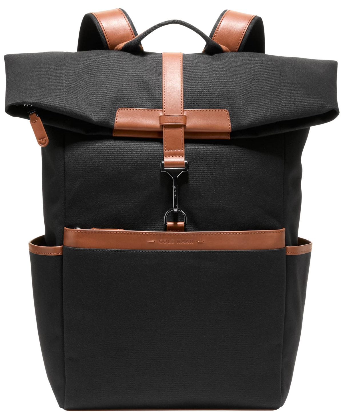 Click here for Cole Haan Mens Judson Leather Backpack - Black/New... prices