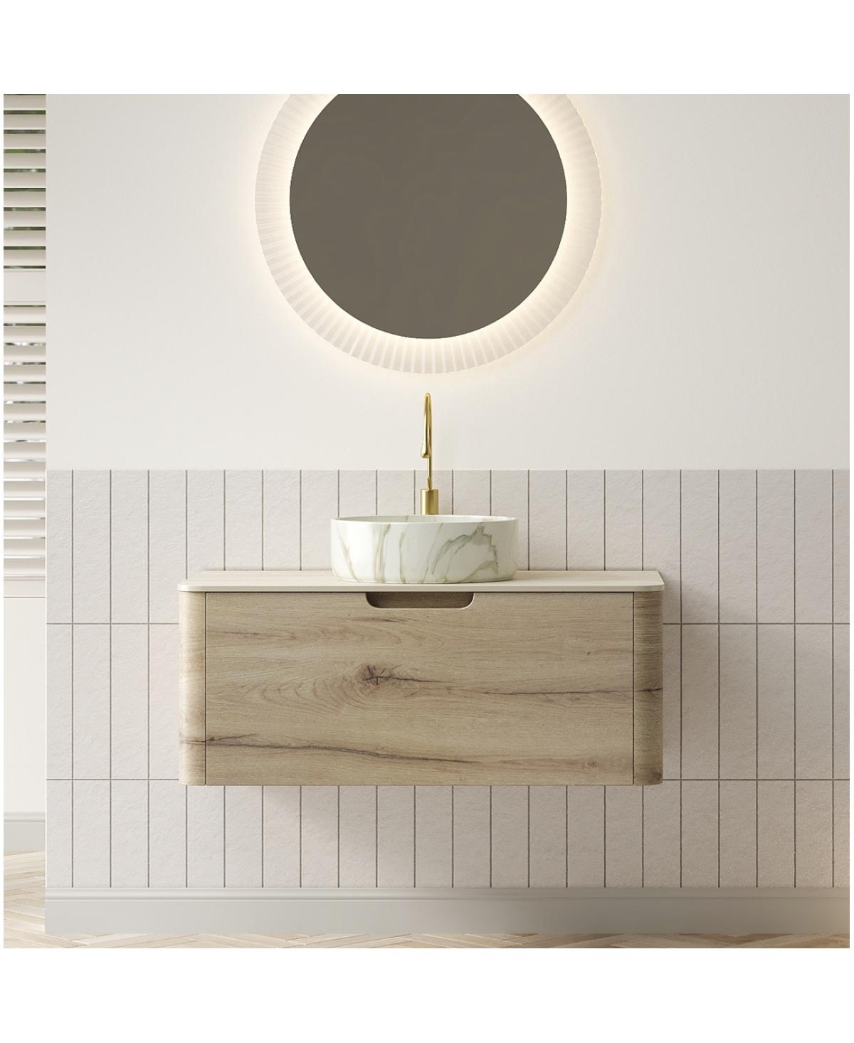Click here for Sillysis Wall Mounted Bathroom Vanity with Ceramic... prices