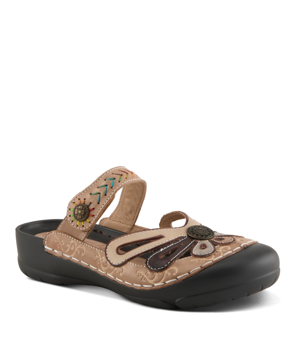Click here for LArtiste Womens Copa Backless Slip-On with Laser-C... prices