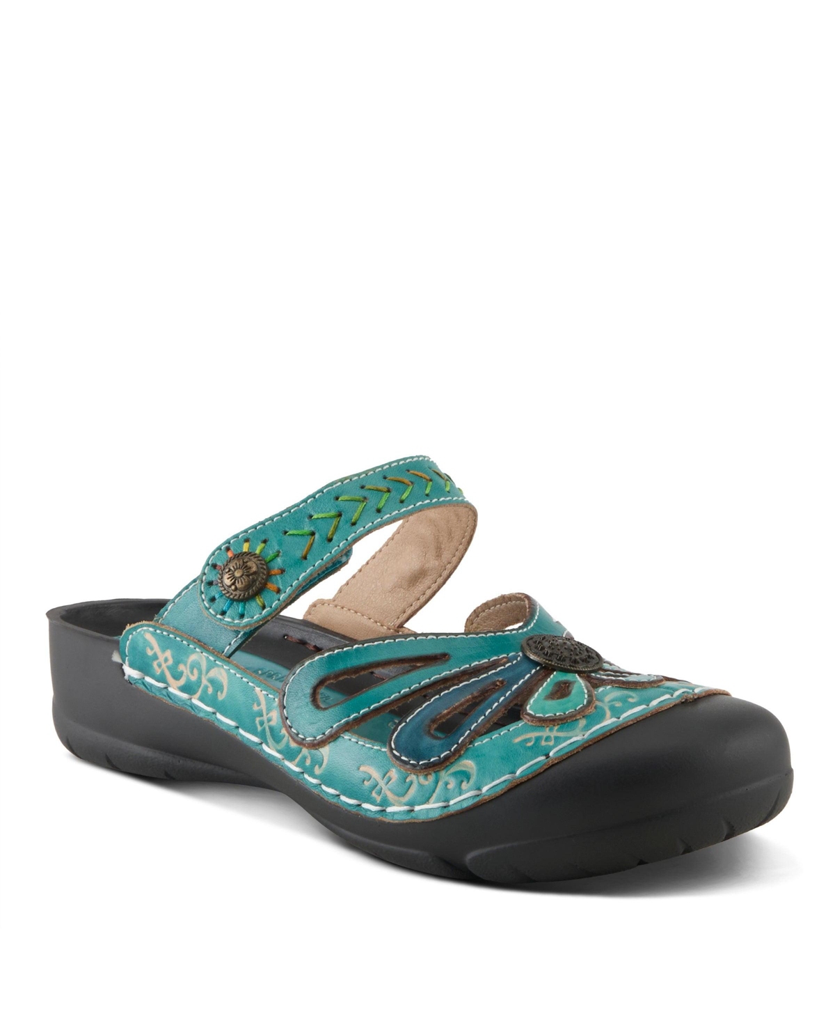 Click here for LArtiste Womens Copa Backless Slip-On with Laser-C... prices
