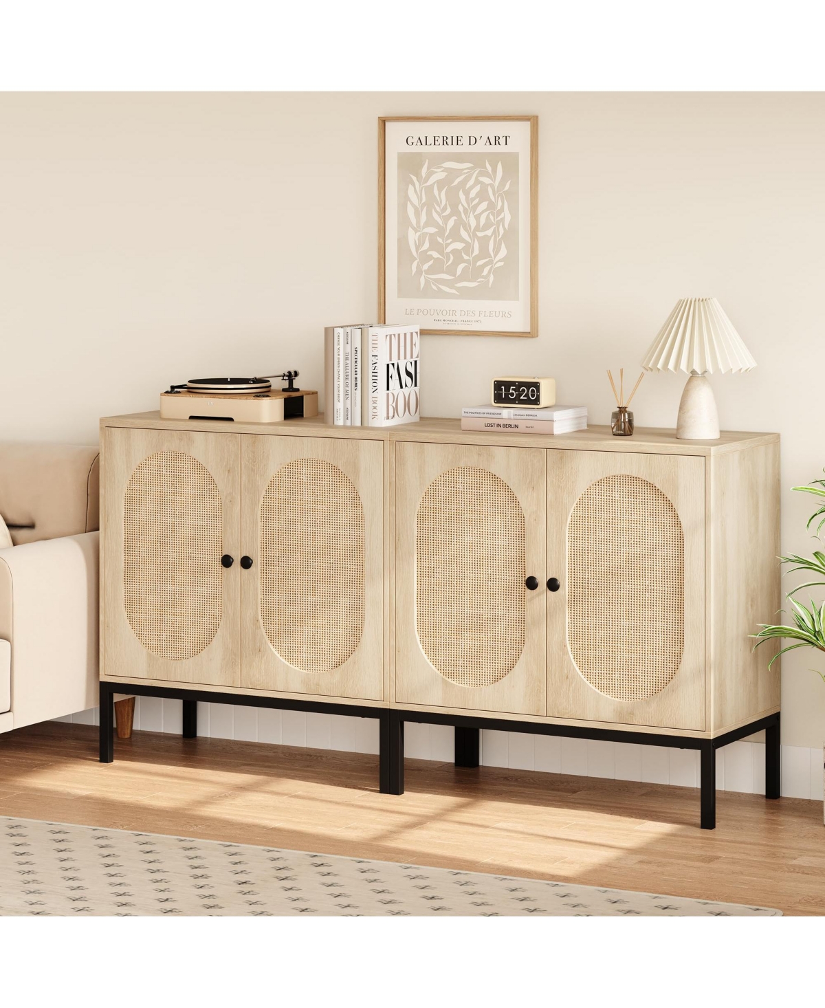 Click here for homfan 2 Piece Freestanding Chest of Drawers with... prices