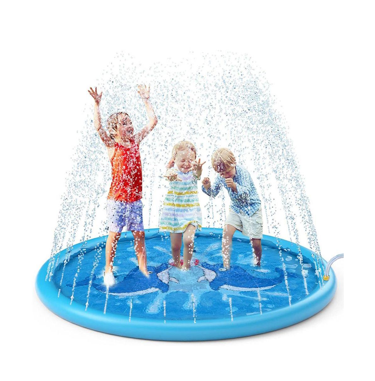Click here for Cowin Splash Pad 67 Sprinkler Play Mat Kid Dog Pad... prices