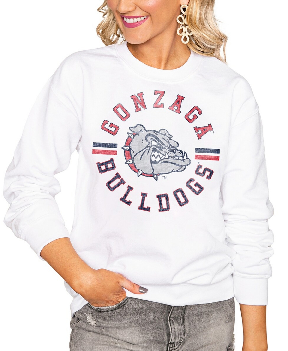 Click here for Gameday Couture Womens White Gonzaga Bulldogs Over... prices