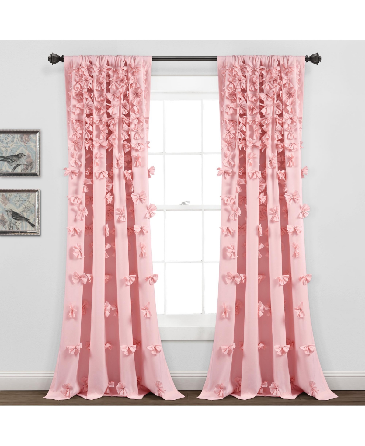 Click here for Lush Decor Riley Light Filtering Window Curtain Pa... prices