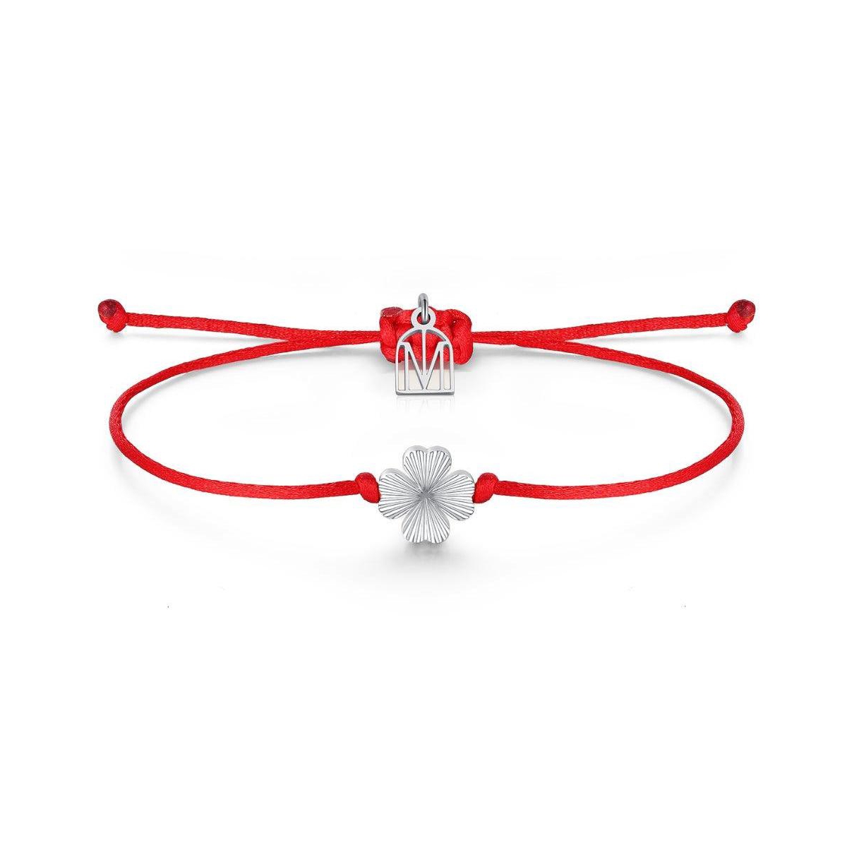 Click here for Mantra Clover Good Luck Bracelet - Silver prices