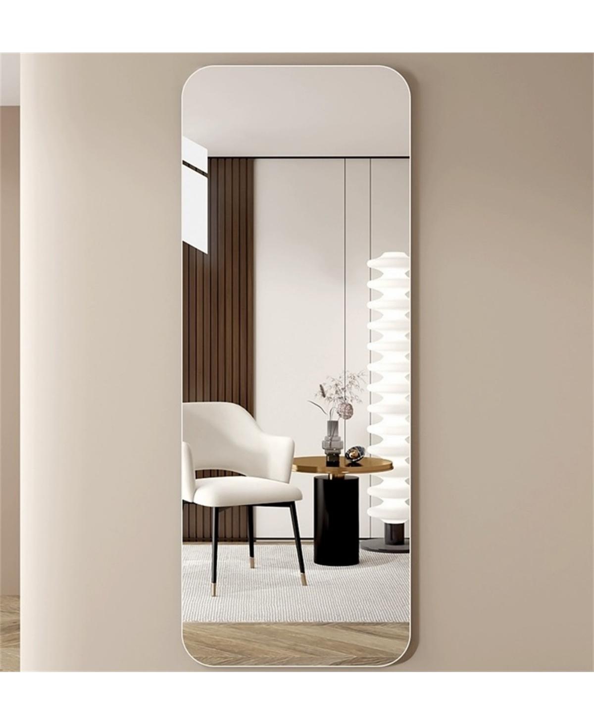 Click here for Laoties x Full Length Wall Mirror  Frameless Round... prices