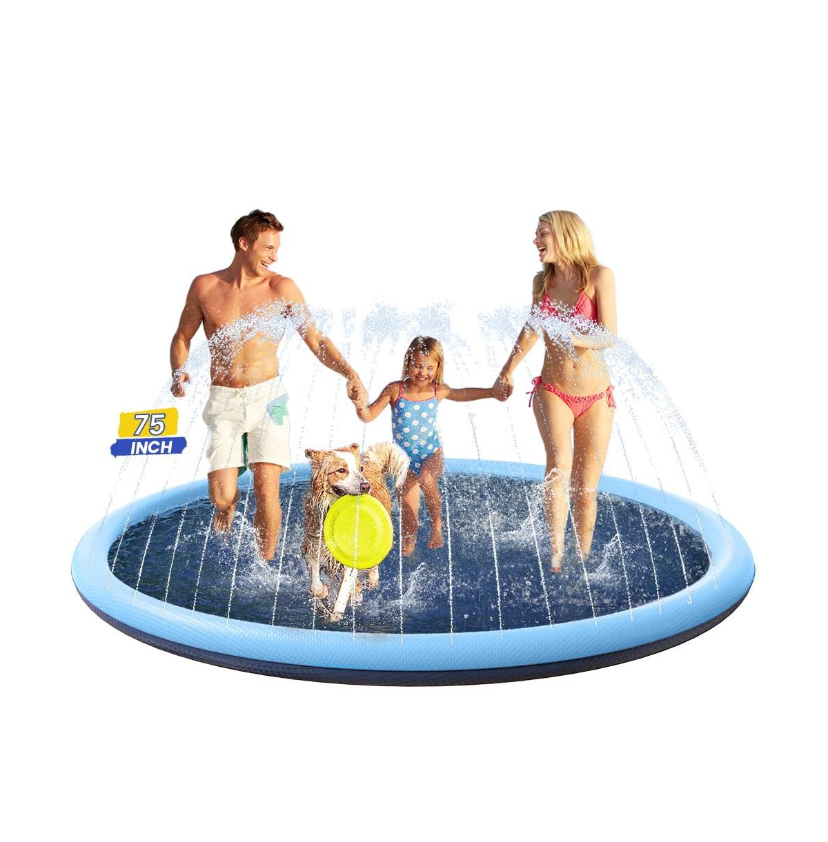 Click here for Aofar 75 Splash Pad Dog Sprinkler Pool Summer Outd... prices